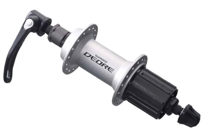 Shimano Deore Non-Disc 8/9/10 Speed Rear MTB Hub in Silver