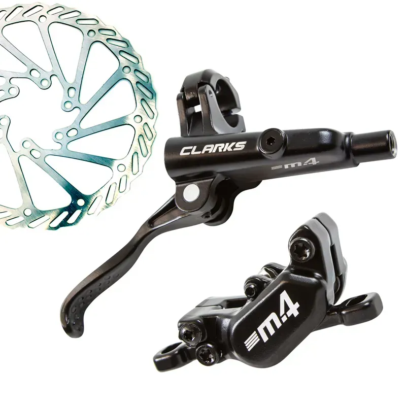 Clarks M4 Hydraulic 4 Piston FandR Disc Brake 180 160mm